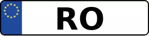 RO - Kfz-Kennzeichen